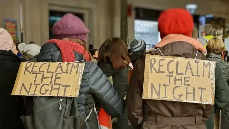 Reclaim the Night protest against sexual violence and harassment of ...